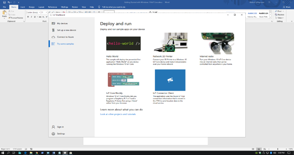 Getting Started with Windows 10 IoT Core & Raspberry Pi 3B+ - Developer ...