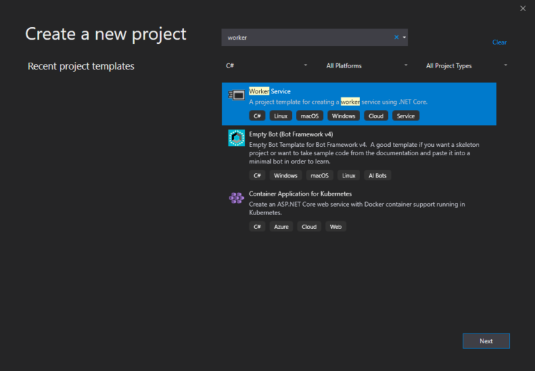 Demystifying the new .NET Core 3 Worker Service - Developer Support