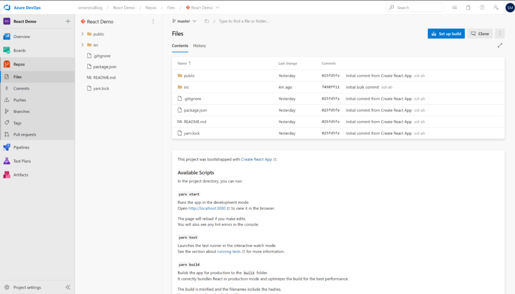 Deploying React Apps To Azure With Azure Devops Developer Support