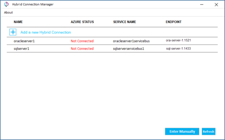 Using Azure App Services with Hybrid Connections - Developer Support