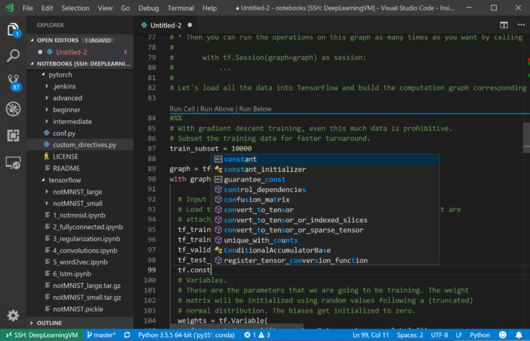 Remote Python Development in Visual Studio Code - Microsoft for Python ...