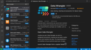 Announcing Data Wrangler: Code-centric viewing and cleaning of tabular data in Visual Studio ...