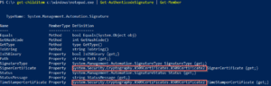 Reporting on Digitally Signed Files with PowerShell - Scripting Blog [archived]