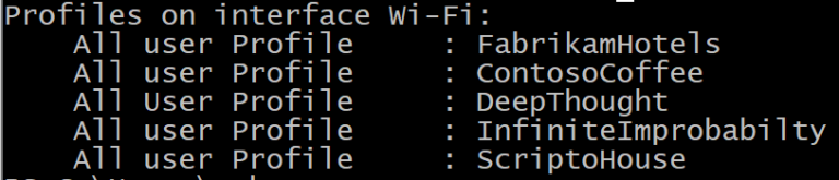 Using Powershell To View And Remove Wireless Profiles In Windows 10 Part 3 Scripting Blog 9618