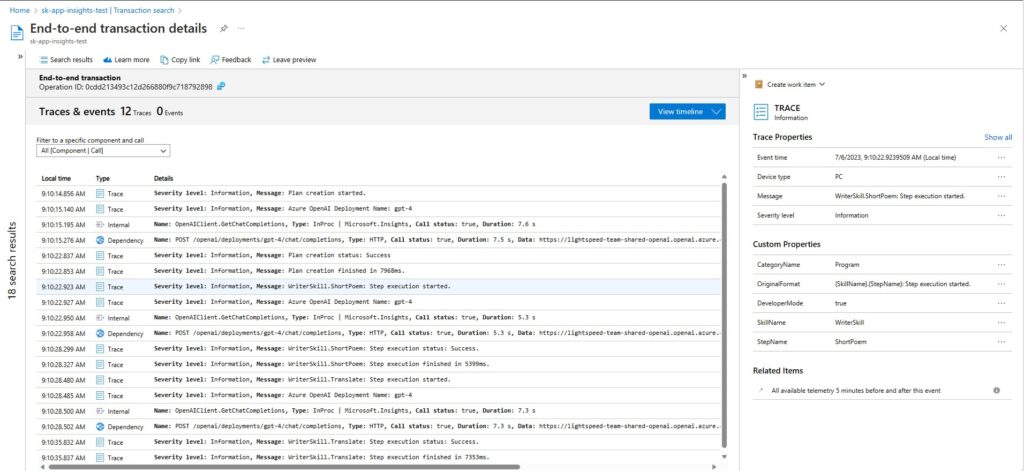 Unlock the Power of Telemetry in Semantic Kernel SDK | Semantic Kernel