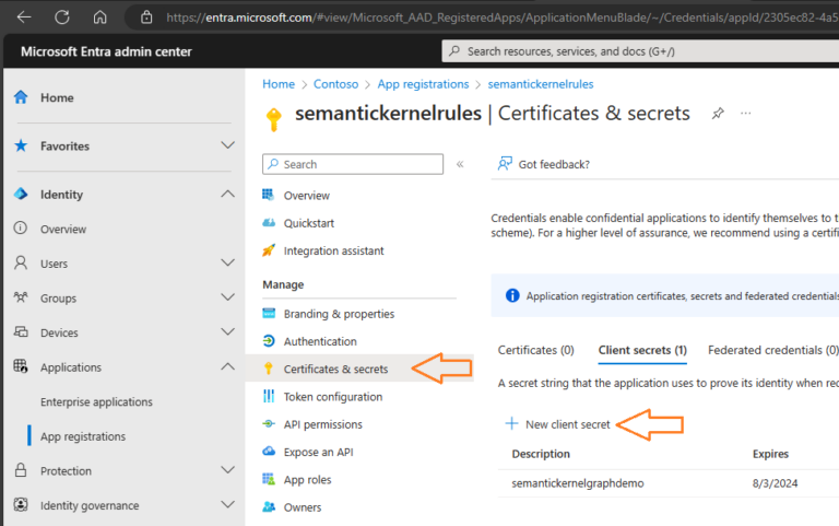Making Plans with Semantic Kernel: Setting Up & Authentication ... Making Plans with Semantic Kernel: Setting Up & Authentication ...