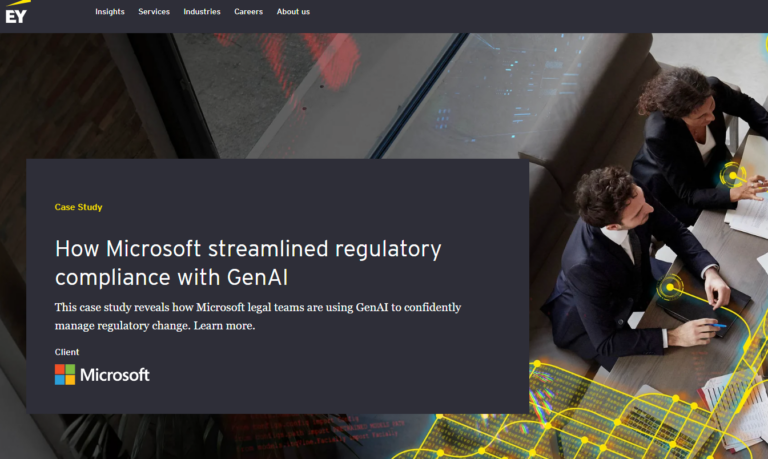 Customer Case Study: How Microsoft streamlined regulatory compliance with GenAI | Semantic Kernel