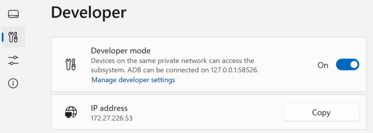 Develop With Windows Subsystem For Android Surface Duo Blog