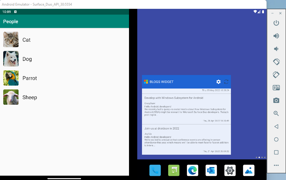 Notifications on the Glance Bar - Surface Duo Blog