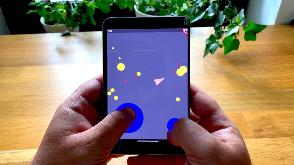 Making a gamepad for my Flutter game - Surface Duo Blog