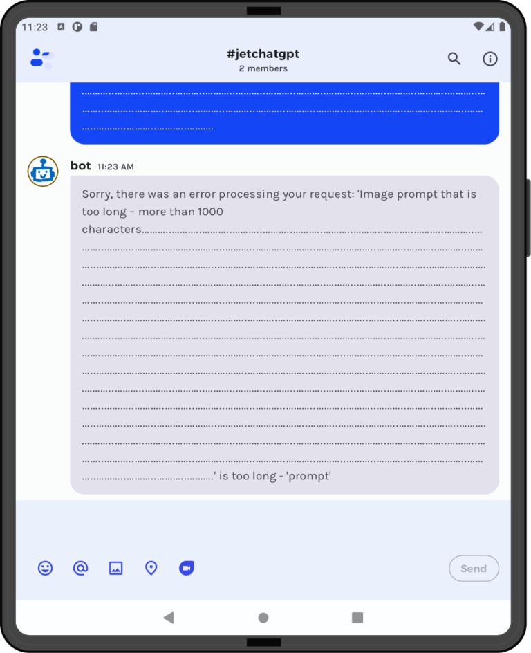JetchatGPT improvements: error handling and animations - Surface Duo Blog