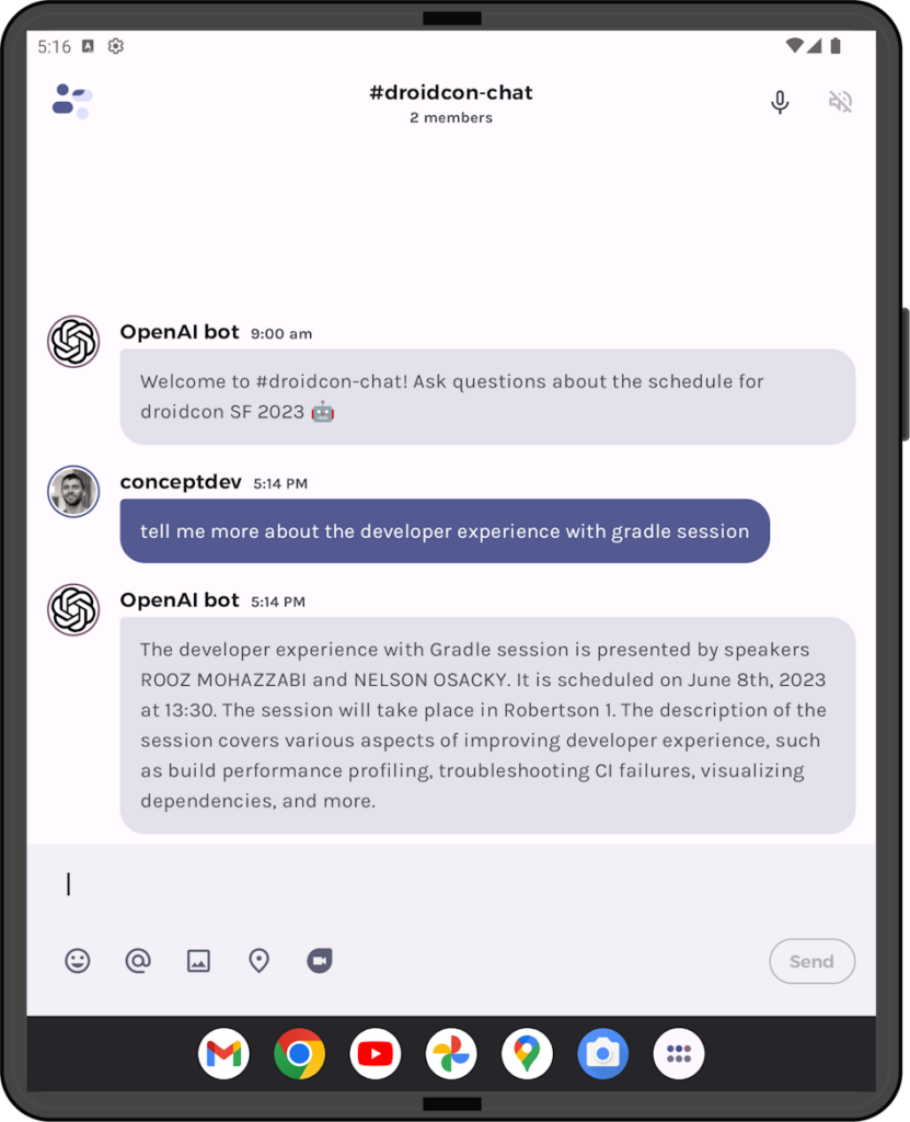 De-duplicating context in the chat sliding window - Surface Duo Blog