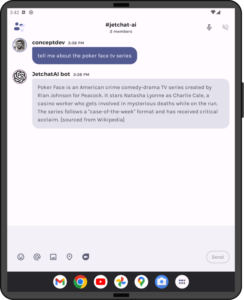 Search The Web For Up To Date Openai Chat Responses Surface Duo Blog