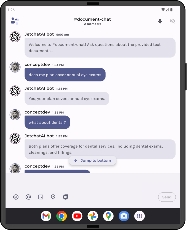 Document Chat With Openai On Android Surface Duo Blog