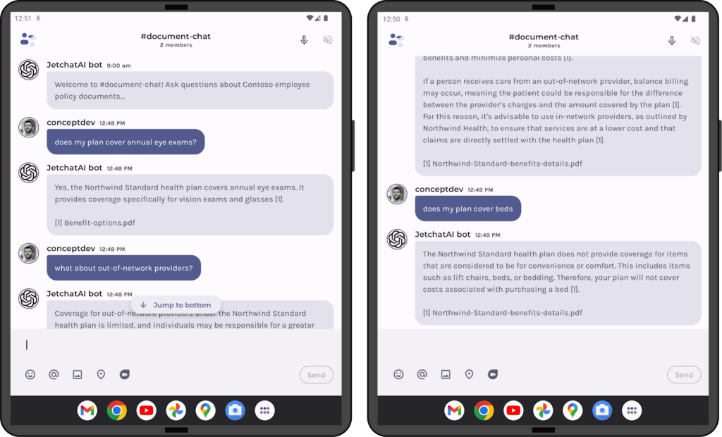 Chunking for citations in a document chat - Surface Duo Blog