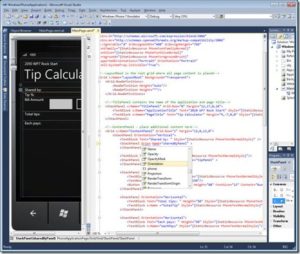 Using Visual Studio to build VB Windows Phone Applications - Visual ...