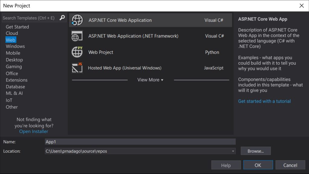 Redesigning the New Project Dialog - Visual Studio Blog