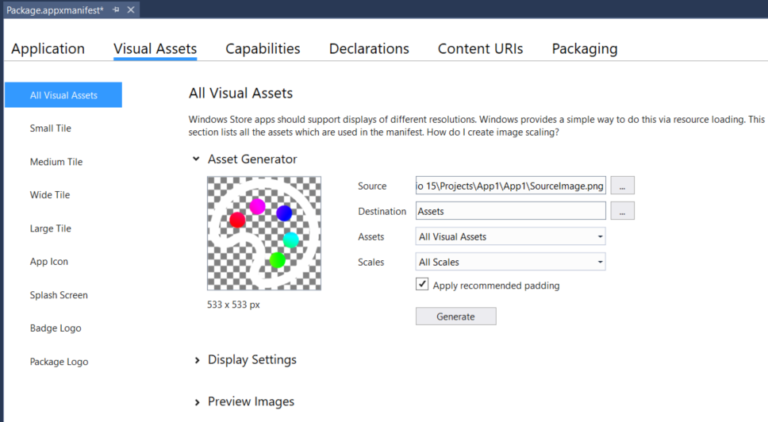 What's new in Visual Studio "15" Preview 5 for Universal Windows ...