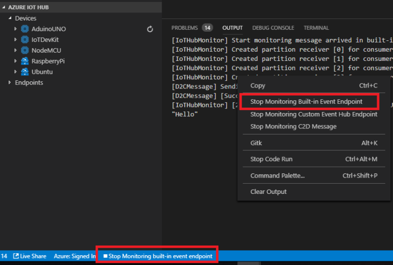 Azure IoT Tools help you connect to Azure IoT Hub in 1 minute in Visual ...