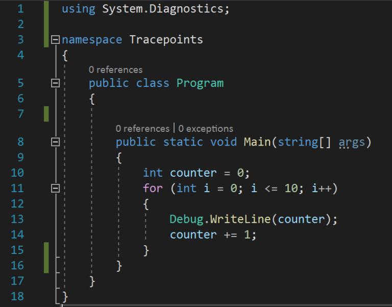 Tracepoints: Debug with less clutter - Visual Studio Blog