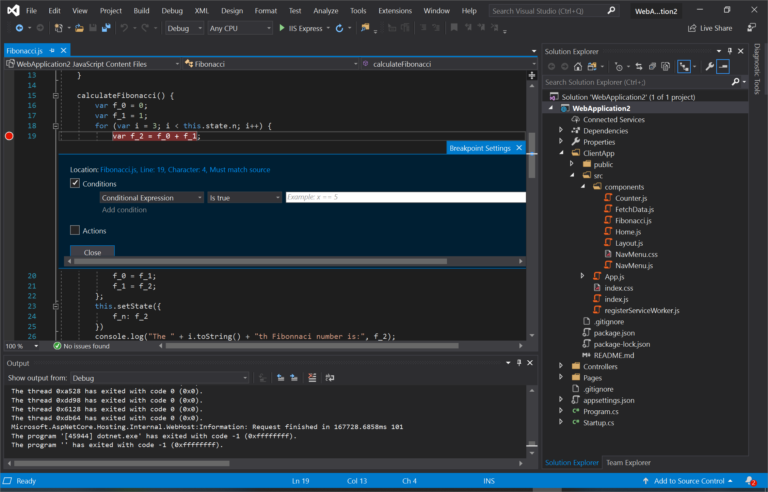 Debug JavaScript in Microsoft Edge from Visual Studio - Visual Studio Blog
