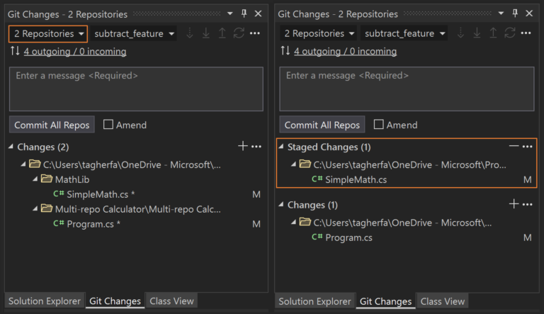Multi-repo Support in Visual Studio - Visual Studio Blog