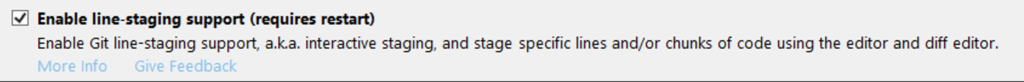 Line-staging (Interactive Staging) - Visual Studio Blog
