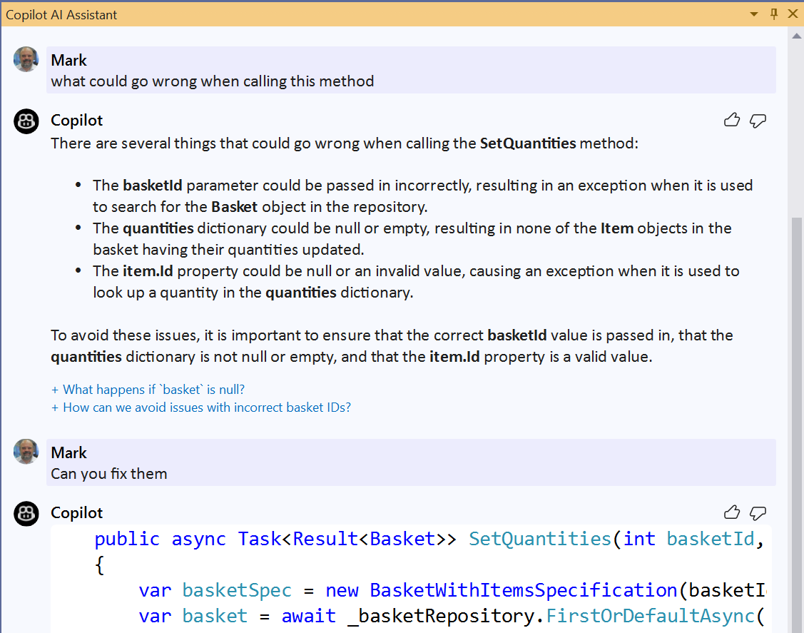 GitHub Copilot Chat For Visual Studio 2022 Visual Studio Blog