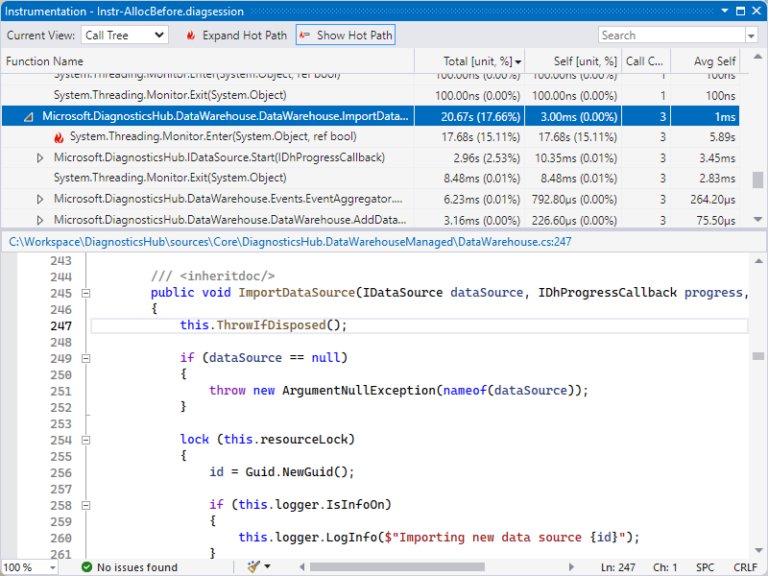 Improving Visual Studio performance with the new Instrumentation Tool ... Improving Visual Studio performance with the new Instrumentation Tool ...