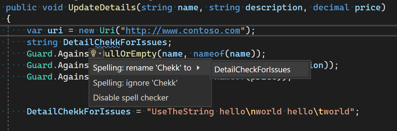 Improving The Spell Checker Visual Studio Blog