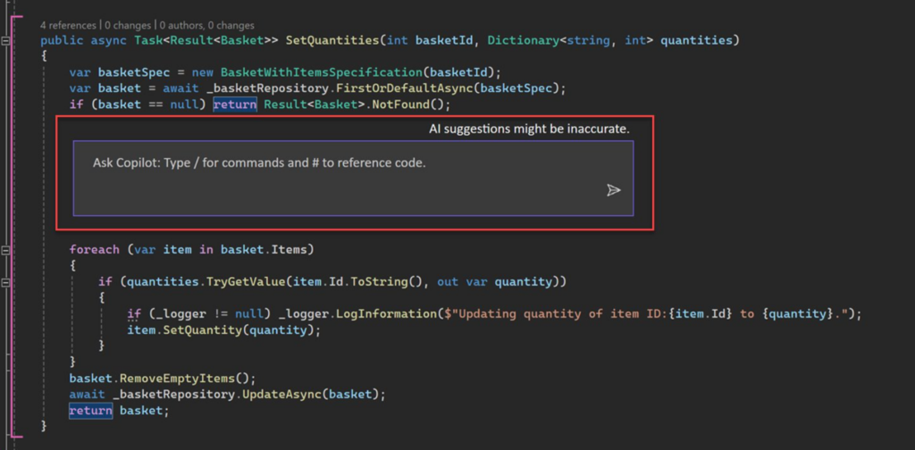 GitHub Copilot in Visual Studio: A Recap of 2023 - Visual Studio Blog