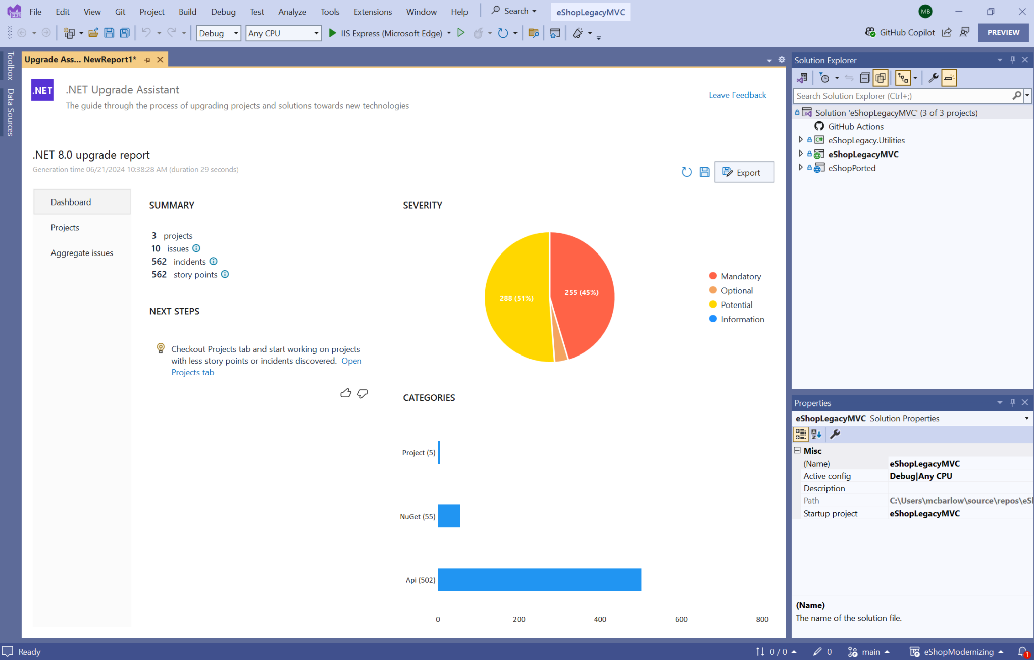 Code Assessment with .NET Upgrade Assistant - Visual Studio Blog