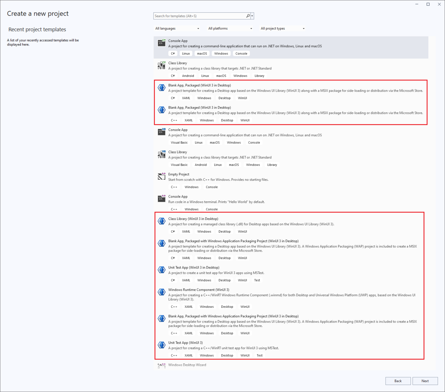 Dive into native Windows development with new WinUI workload and template improvements - Visual ...