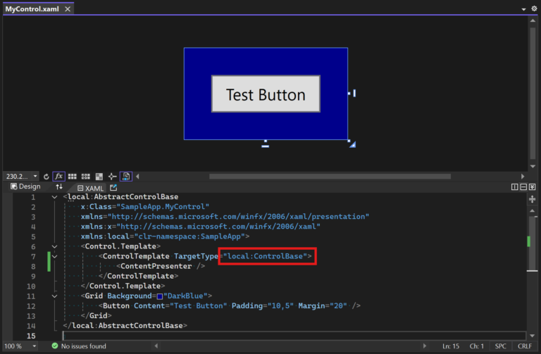 Understanding the behavior of the XAML Designer with abstract base classes - Visual Studio Blog