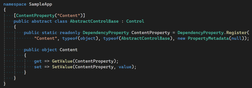 Understanding the behavior of the XAML Designer with abstract base ...