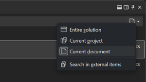 Search scoping helps you find what you’re looking for - Visual Studio Blog
