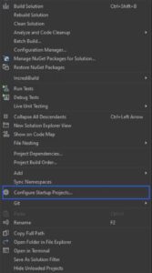 Multi-Project Launch Configuration - Visual Studio Blog