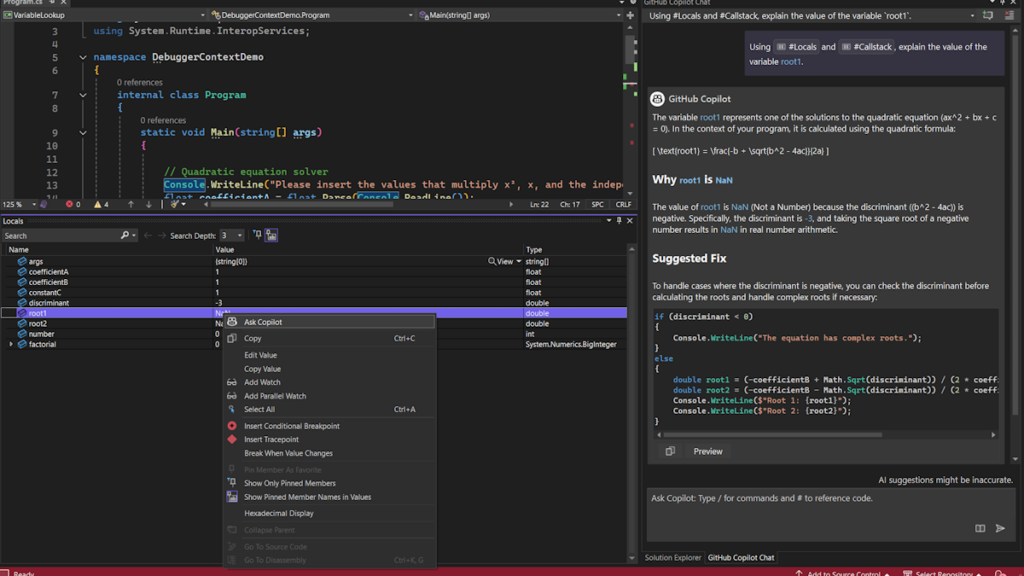 Debugger and Diagnostics updates in Visual Studio 17.12 - Visual Studio ...