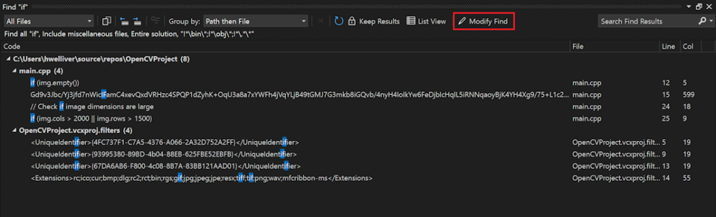 Refresh your Find results - Visual Studio Blog