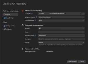 Create internal GitHub repos for your team - Visual Studio Blog