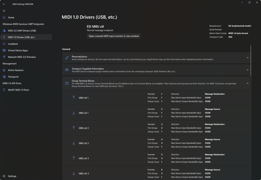 Announcing: Windows MIDI Services Customer Preview 1! - Windows MIDI and Music dev
