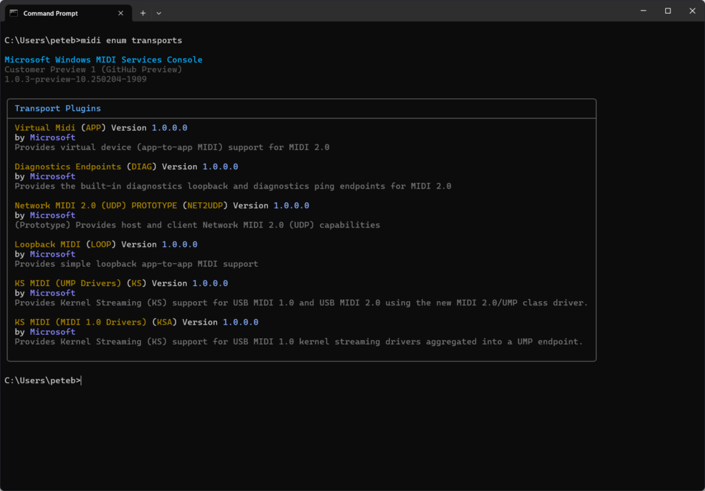 Announcing: Windows MIDI Services Customer Preview 1! - Windows MIDI and Music dev