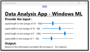 Build a Machine Learning Data Analysis Application - Windows AI Platform