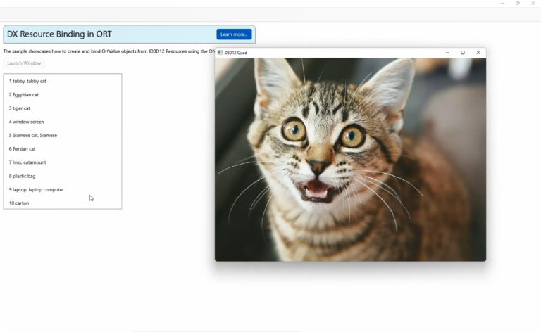 Real-Time Image Blurring & DirectX Resource Binding in the Windows ML Samples Gallery - Windows ...