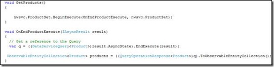 ADO.NET Data Services v1.5 CTP1 - Data Binding Overview - OData