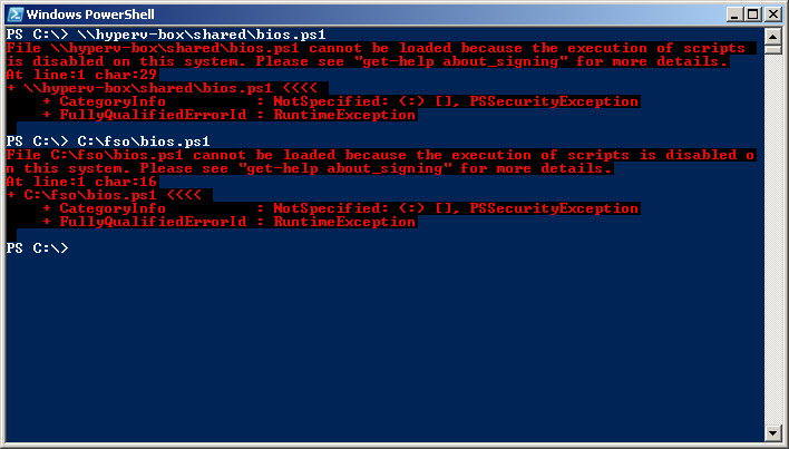 Run PowerShell Scripts Stored On A Central File Share Scripting Blog