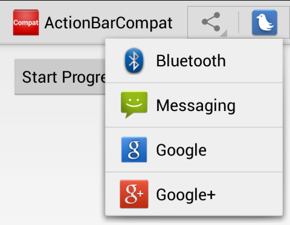 Android Support Library V7 Hello Actionbarcompat Xamarin Blog