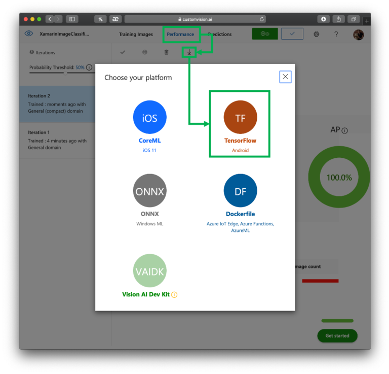 Image Classification with TensorFlow Lite & Azure Services - Xamarin Blog